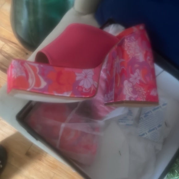 So Me | Shoes | Thick Heels Summer Fun Shoes | Poshmark